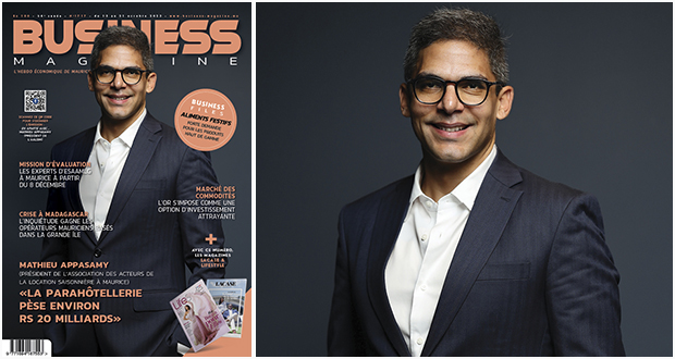 En couverture de Business Magazine : Mathieu Appasamy : «Le secteur ...