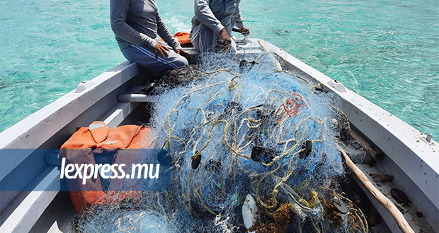 Au Morne: les gardes-pêches saisissent 175 mètres de senne