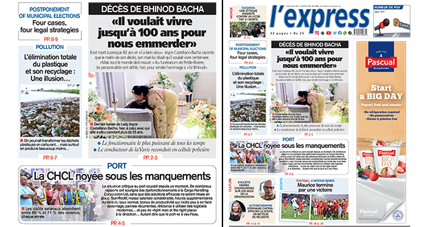 Les grands titres de l'express de ce lundi 19 juin 2023