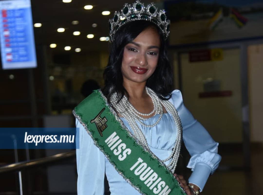 Diapo : Accueil chaleureux pour Reyna Amboorallee, «Miss Tourism Africa ...